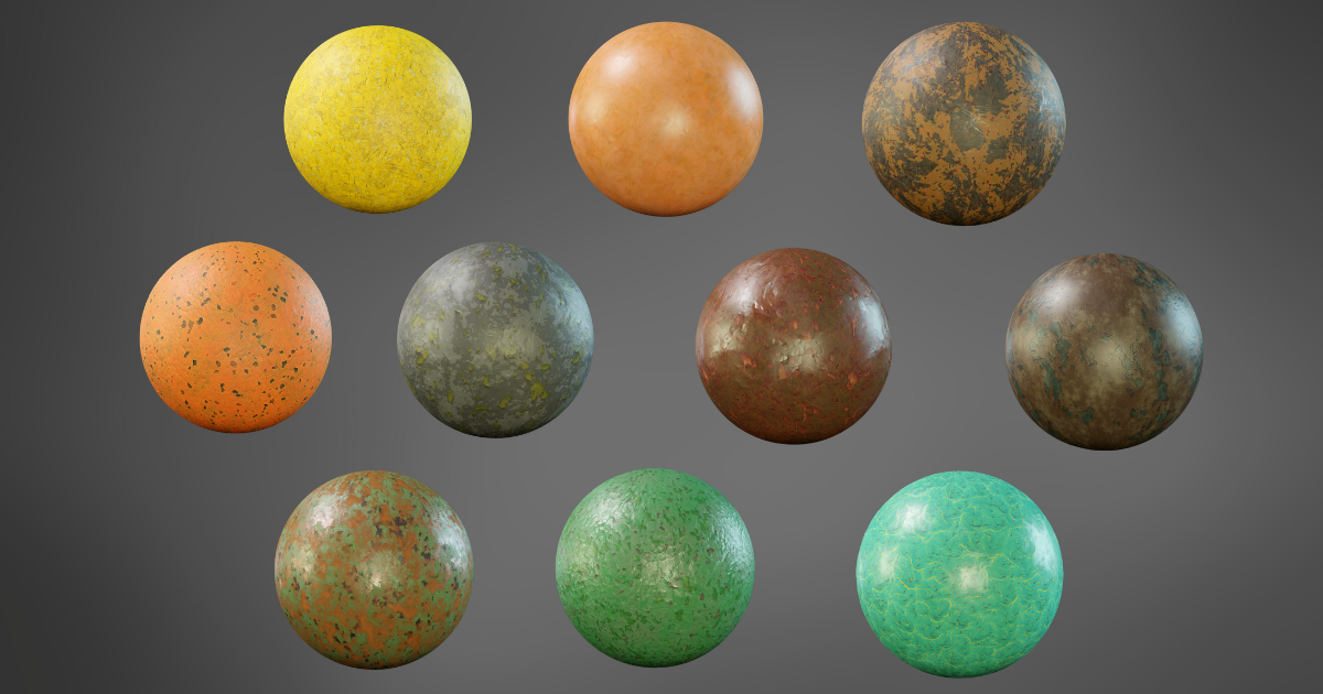 Stylized Metal Materials | 2D Metals | Unity Asset Store