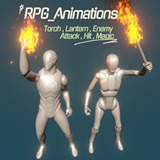 RPG_Animations - Torch,Lantern,Enemy Attack,Hit,Magic