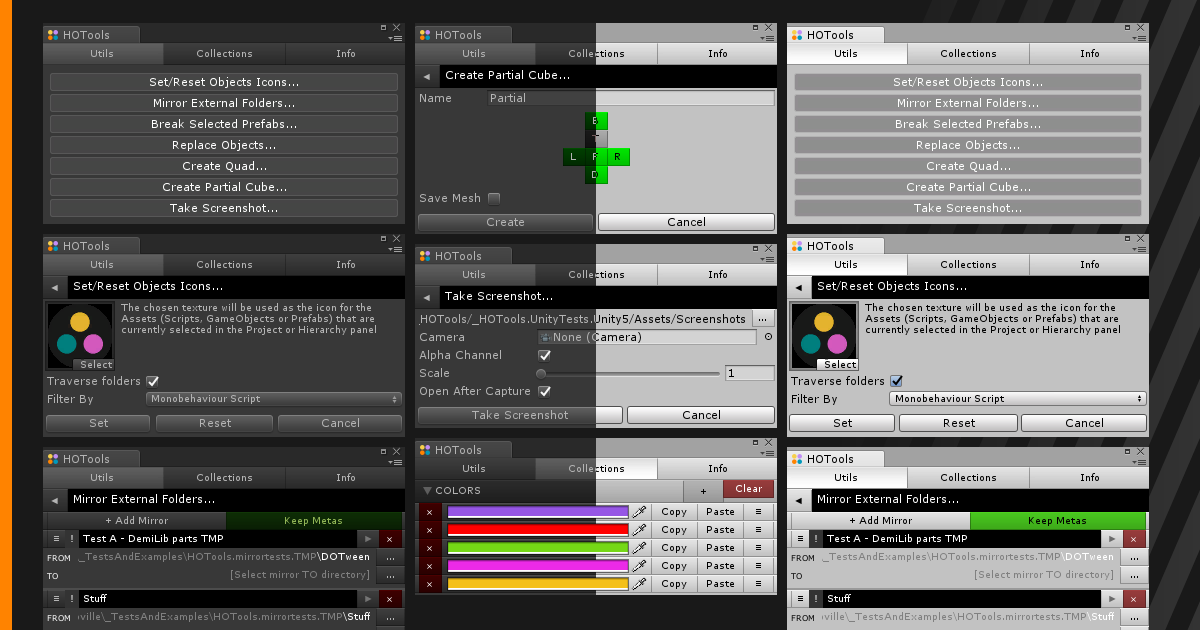 Hotools Utilities Tools Unity Asset Store
