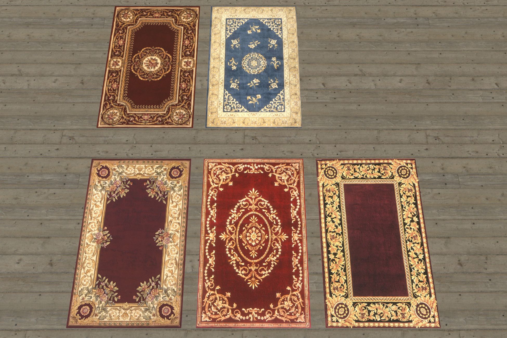 Rugs | 3D Furniture | Unity Asset Store