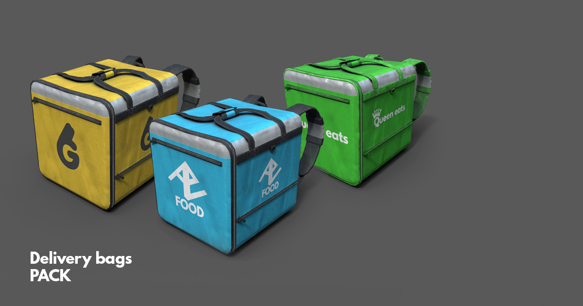 Delivery Bags | Props | Unity Asset Store