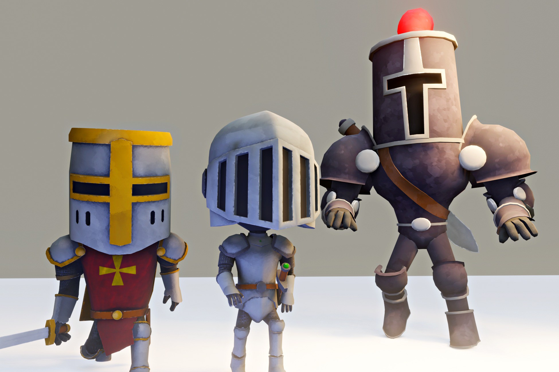 Cartoon Knights | Characters | Unity Asset Store