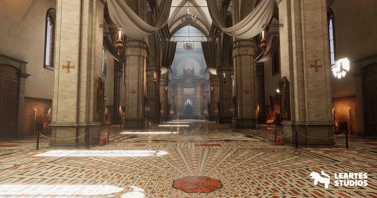 Florence Cathedral Pack ( Cathedral Environment / Cathedral Props ...