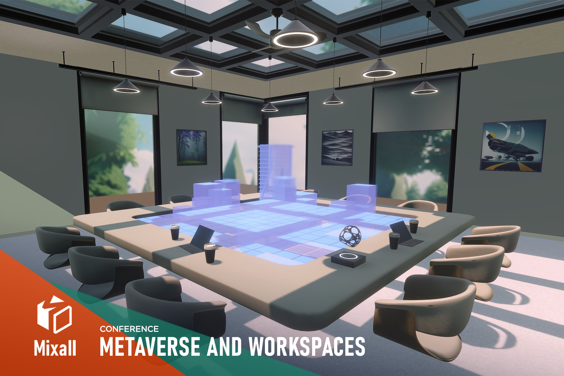 Metaverse and Workspaces - Conference | 3D Environments | Unity Asset Store