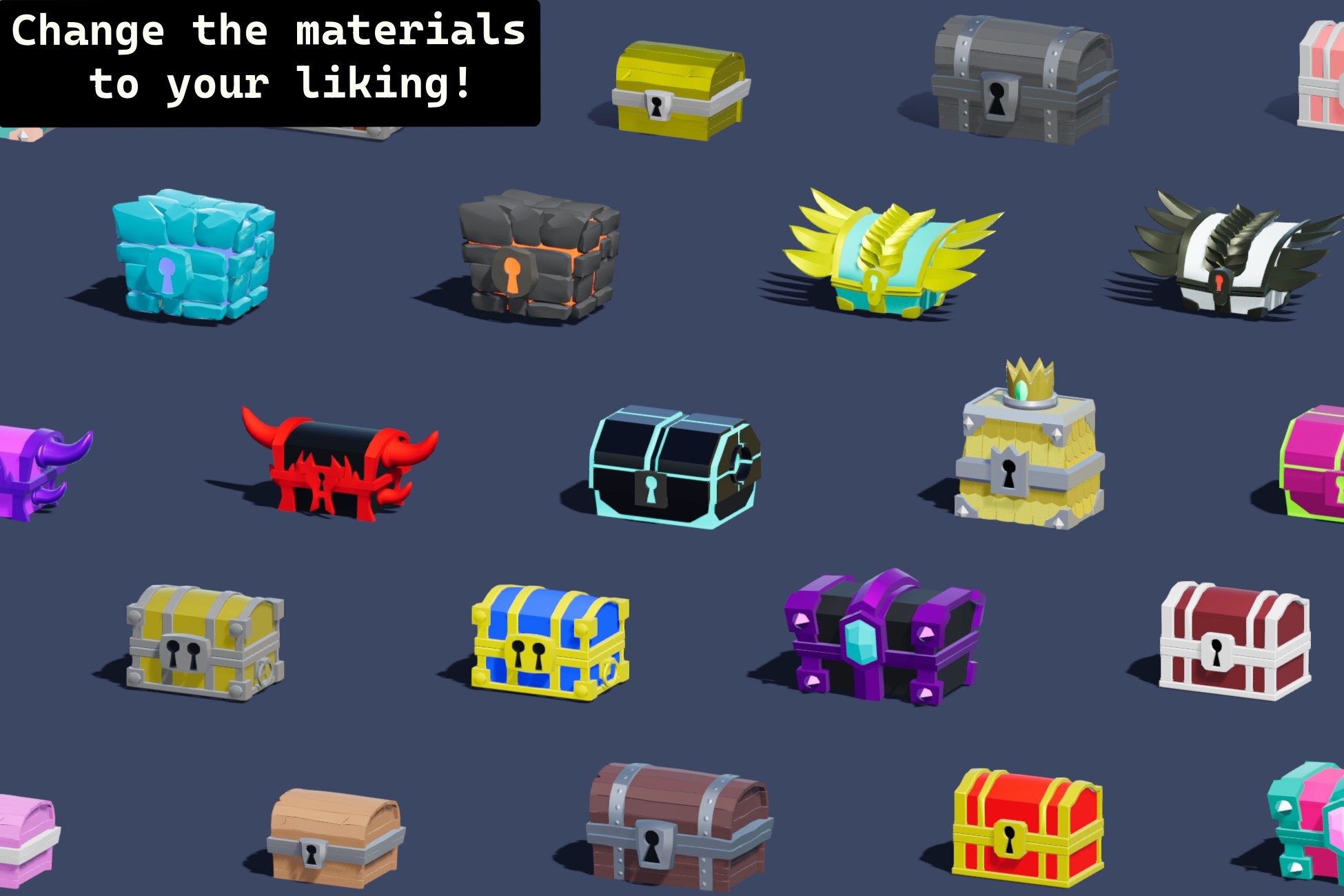 Animated Chest Pack | 3D Props | Unity Asset Store