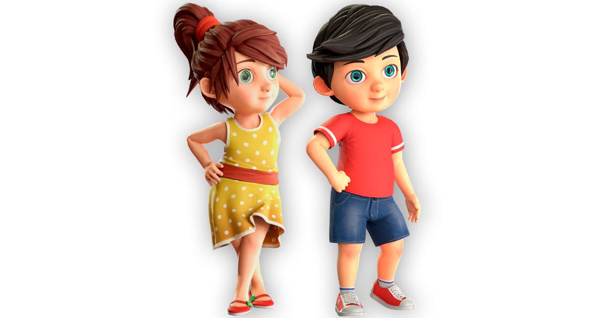 Cartoon Kids | 3D Humanoids | Unity Asset Store