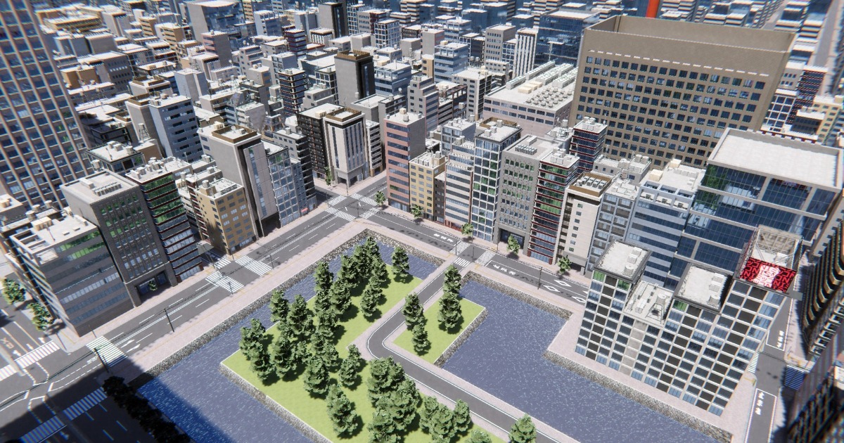 Japanese City - Environment | 3D 環境 | Unity Asset Store