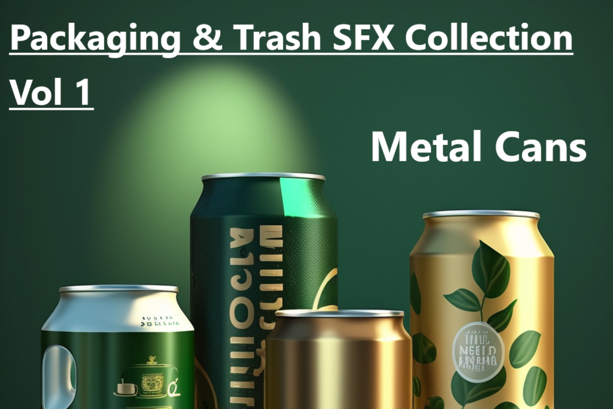 Packaging & Trash SFX Collection Vol 01 - Metal Cans | Audio Sound FX | Unity Asset Store