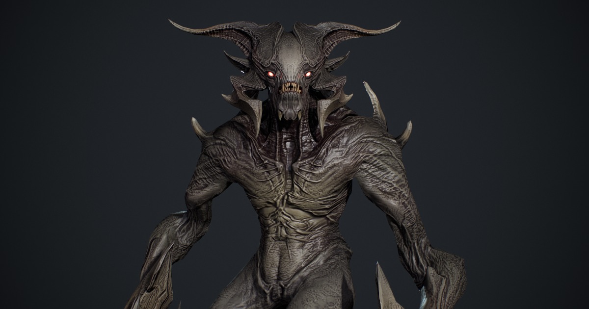 Demon Character_9 | 3D Creatures | Unity Asset Store
