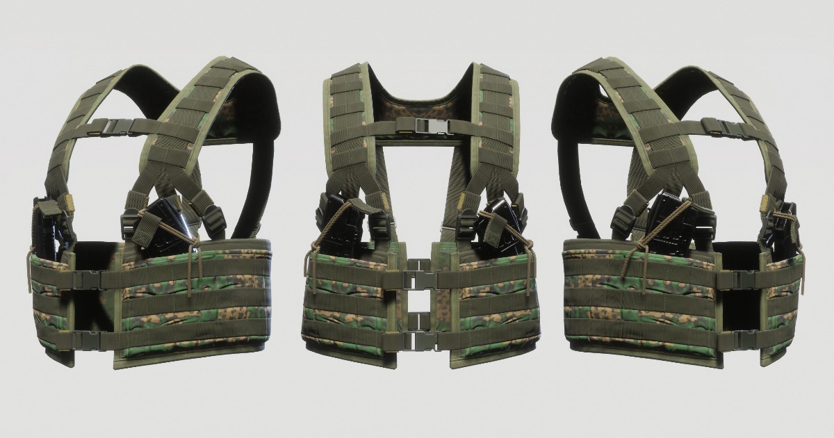 Tactical Vest K | Props | Unity Asset Store