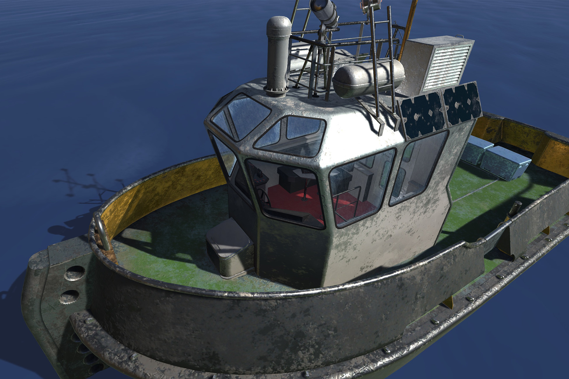 PA Tug Boat | 3D Sea | Unity Asset Store