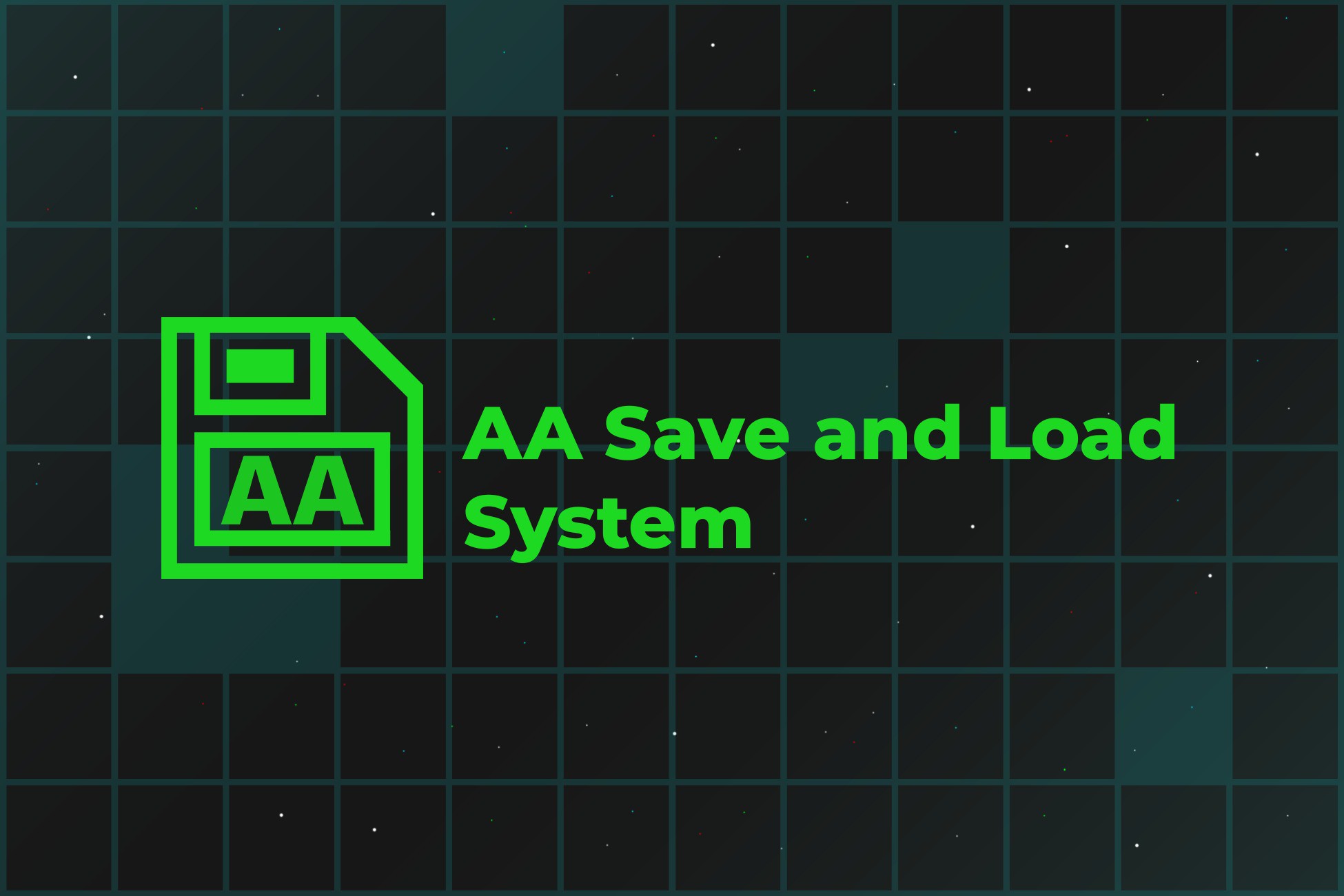 AA Save and Load System | Utilities Tools | Unity Asset Store