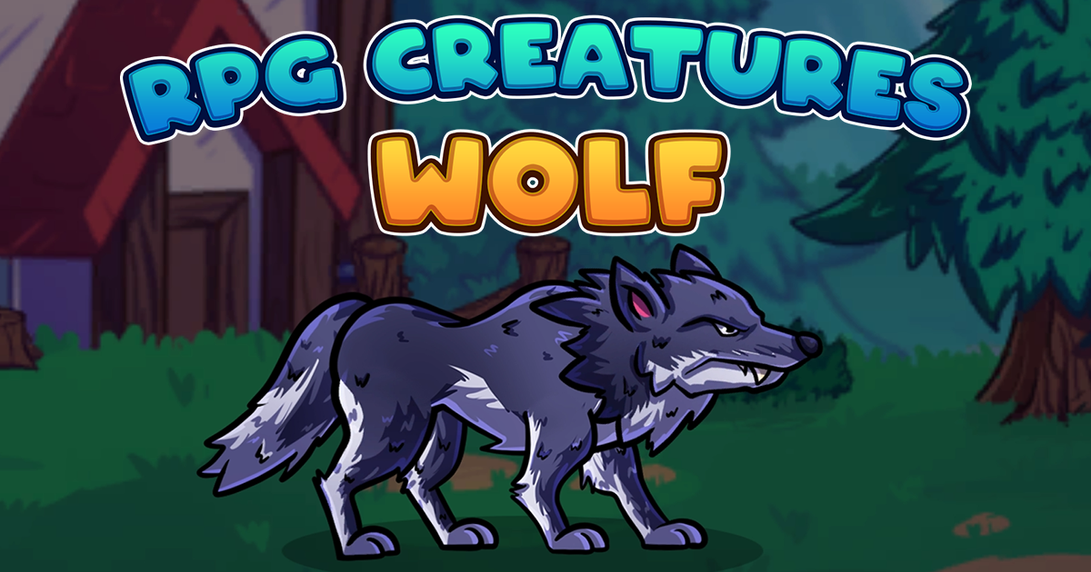 RPG Creatures - Wolf | 2D Characters | Unity Asset Store