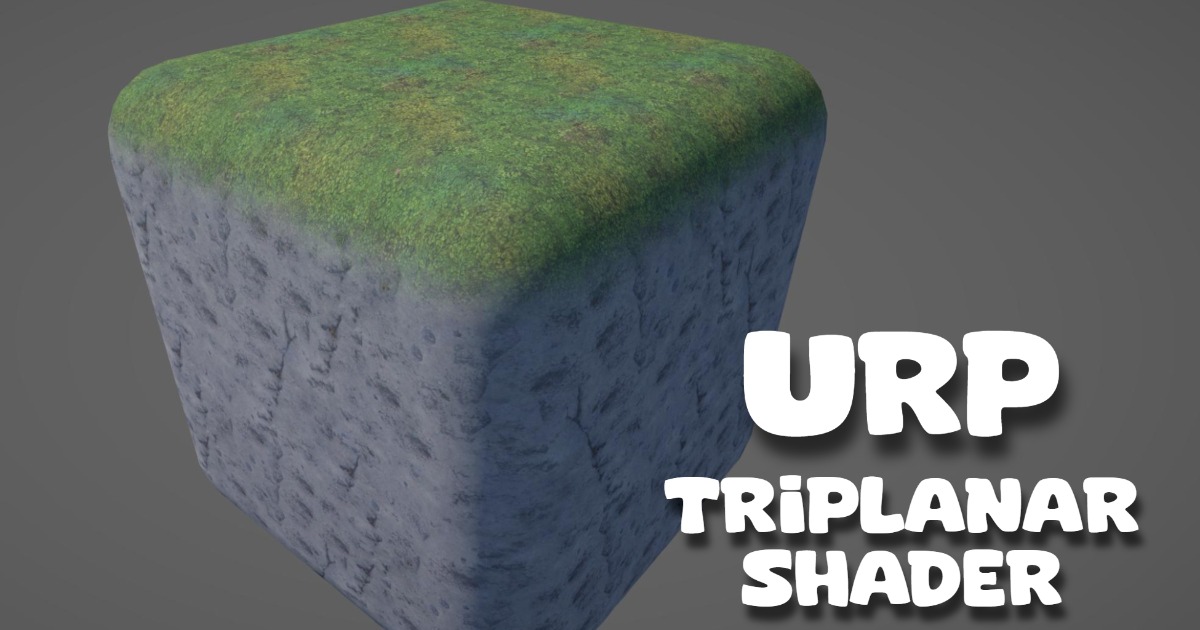 Simple Triplanar Terrain Shader – Grass & Snow (URP) | VFX Shaders | Unity Asset Store