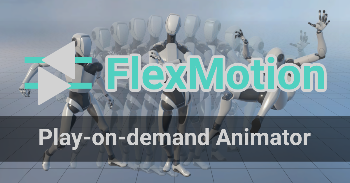 Flexmotion Animation Tools Unity Asset Store 8835