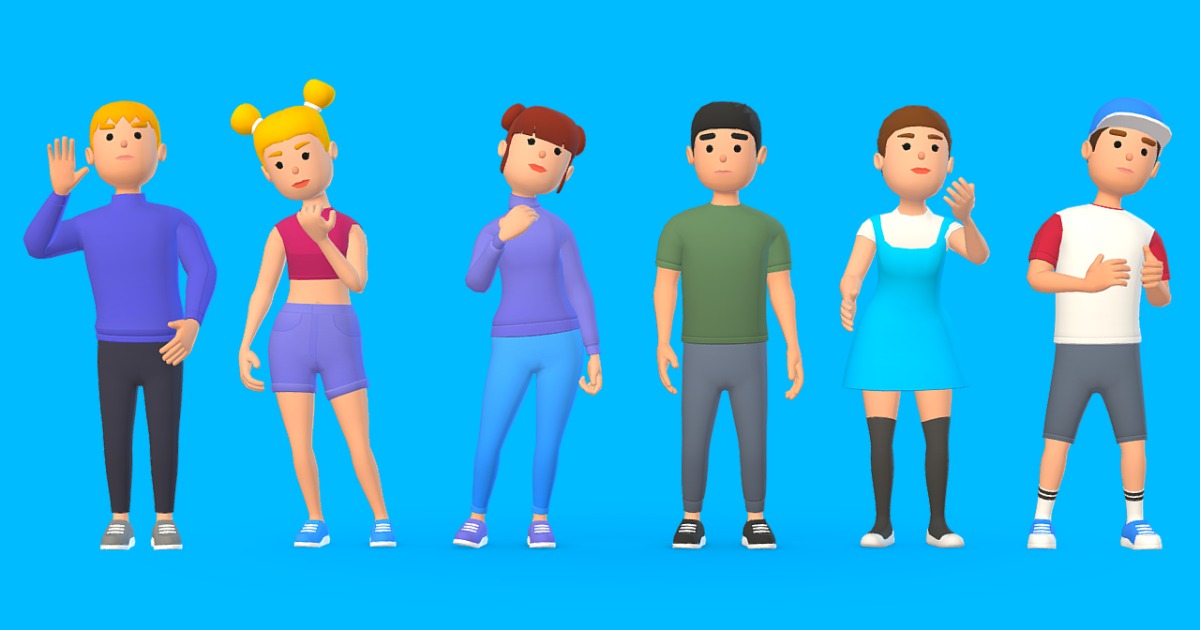 Hyper Casual Characters Vol. 1 | 3D Humanoids | Unity Asset Store