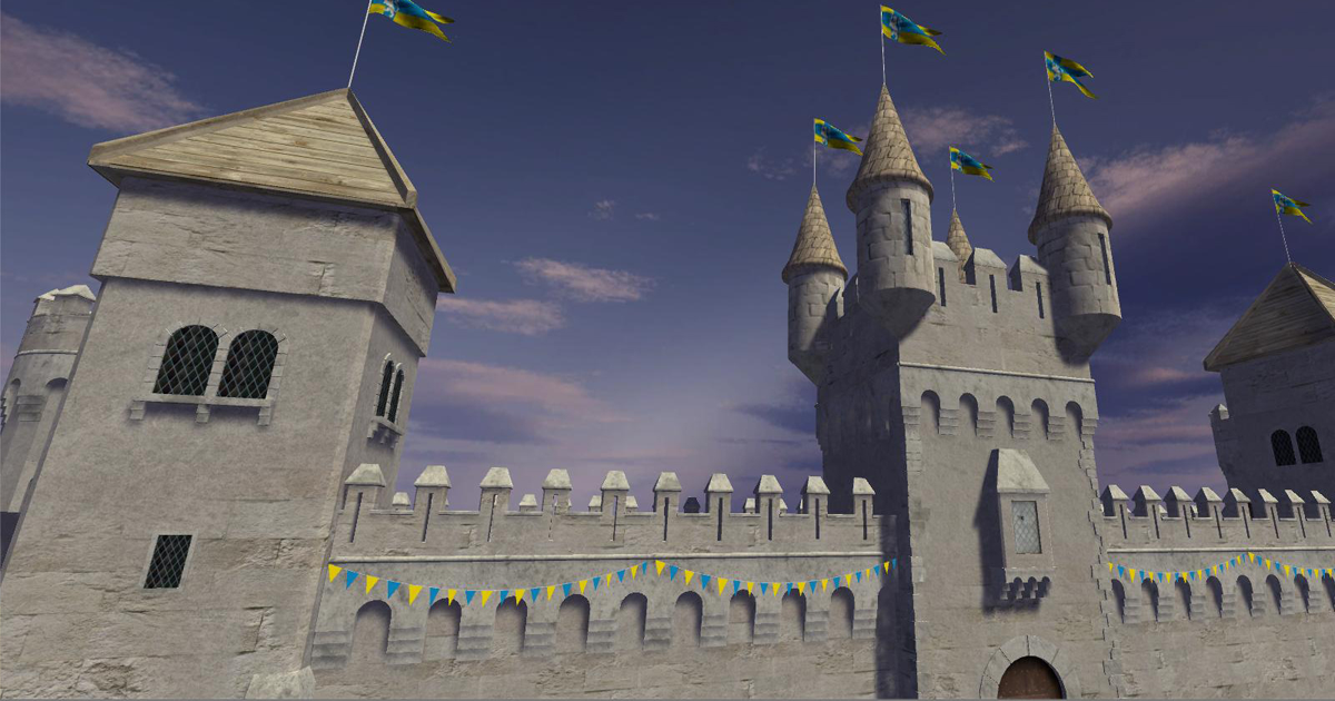 Medieval Castle pack Volume 1 | 3D Historic | Unity Asset Store