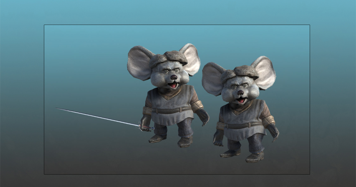 Cartoon Mouse (Short Version) | 3D キャラクター | Unity Asset Store