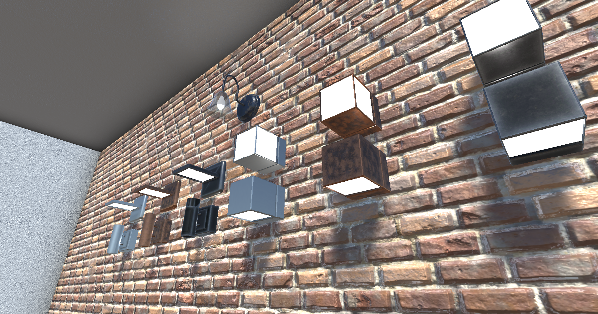 Wall Lights | 3D Props | Unity Asset Store