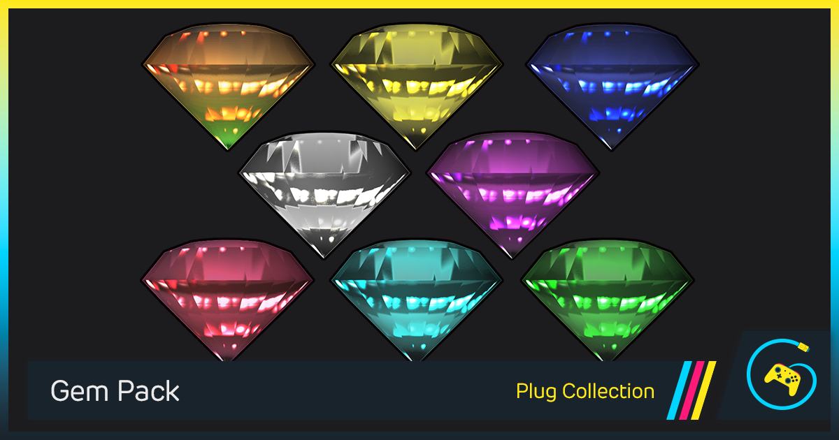 2D Gem Pack by Gamertose | 2D Nature | Unity Asset Store