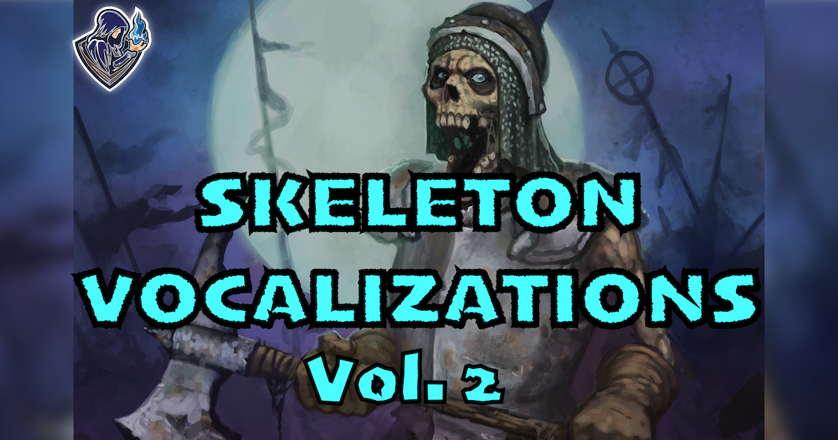 Skeleton Vocalizations Vol. 2 | Creatures Sound FX | Unity Asset Store