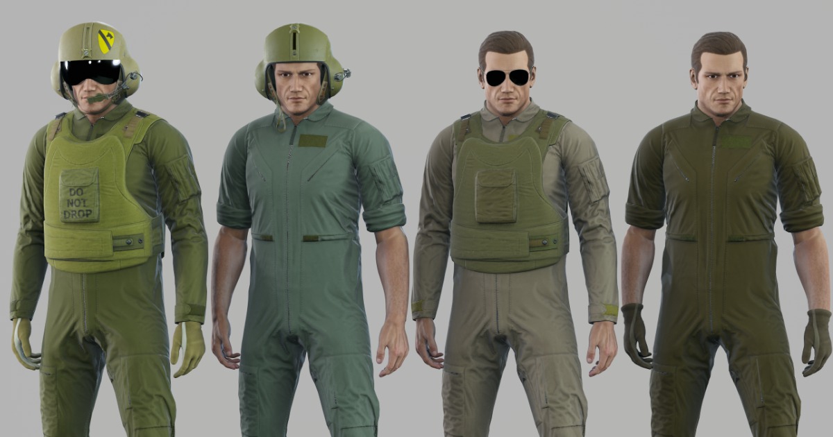 Helicopter Pilot | Characters | Unity Asset Store
