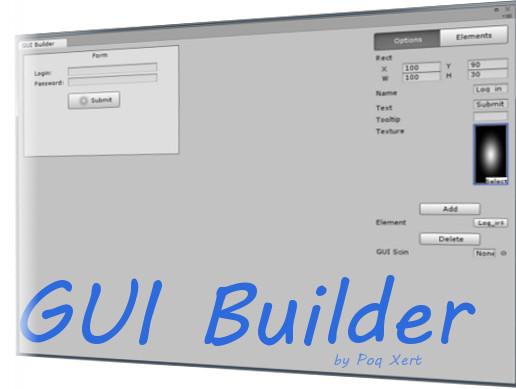 Gui Builder Visual Scripting Unity Asset Store 3545