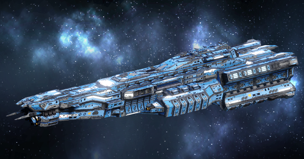 Spaceship Nemesis Dreadnought | 3D Space | Unity Asset Store