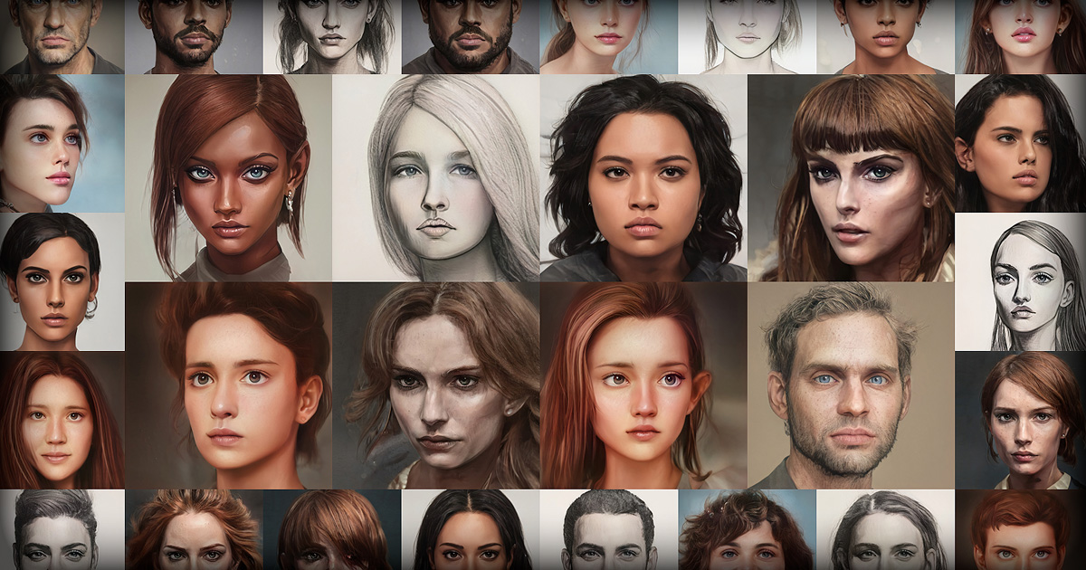 Character Portraits Pack 9 | 2D 아이콘 | Unity Asset Store