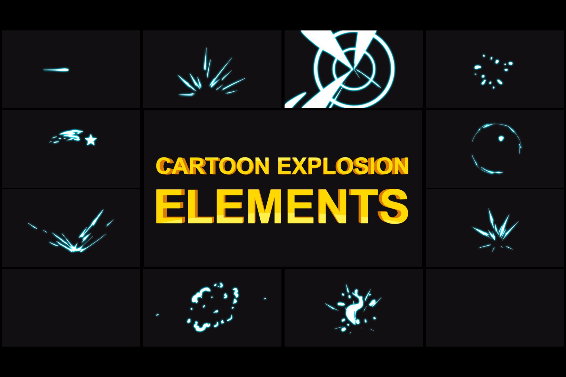 Cartoon Explosion Elements | VFX | Unity Asset Store