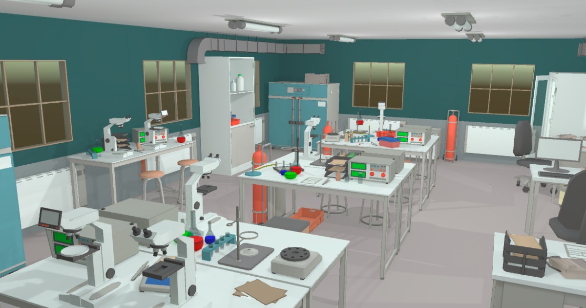 Interior Laboratory | 3D Environments | Unity Asset Store