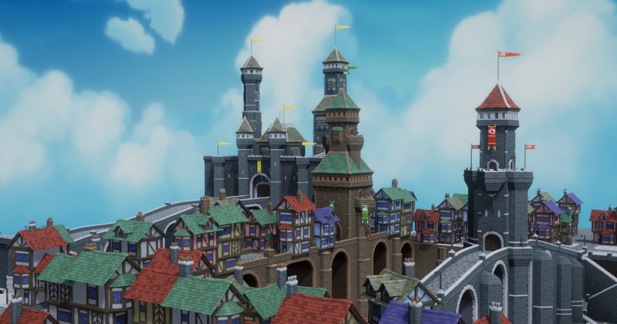 LowPoly Stone Fortifications & Bridges | 3D Urban | Unity Asset Store