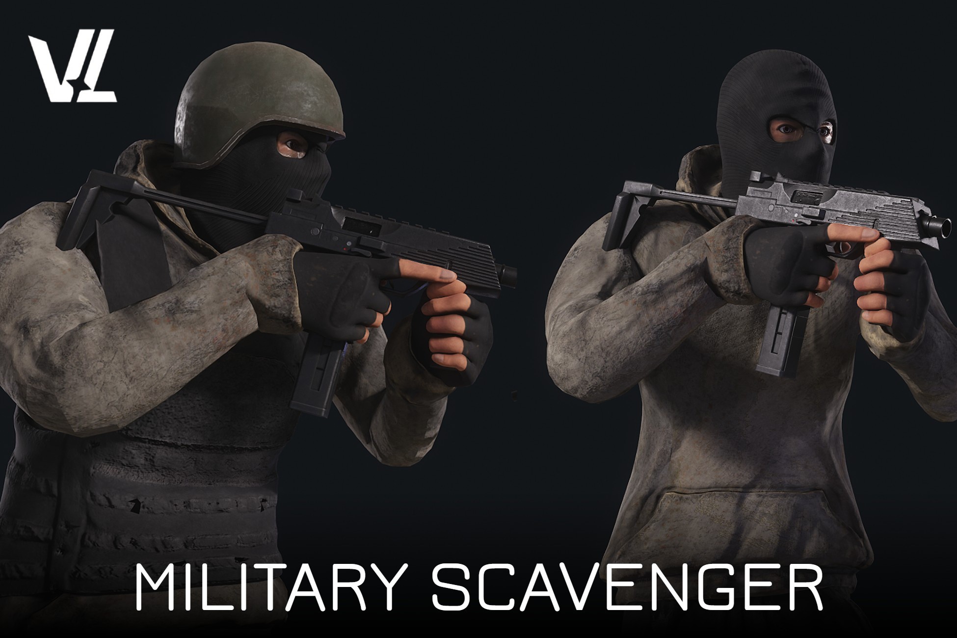 Military Scavenger V1 | 3D Characters | Unity Asset Store