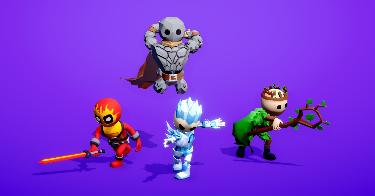 FREE Hero Pack | 캐릭터 | Unity Asset Store