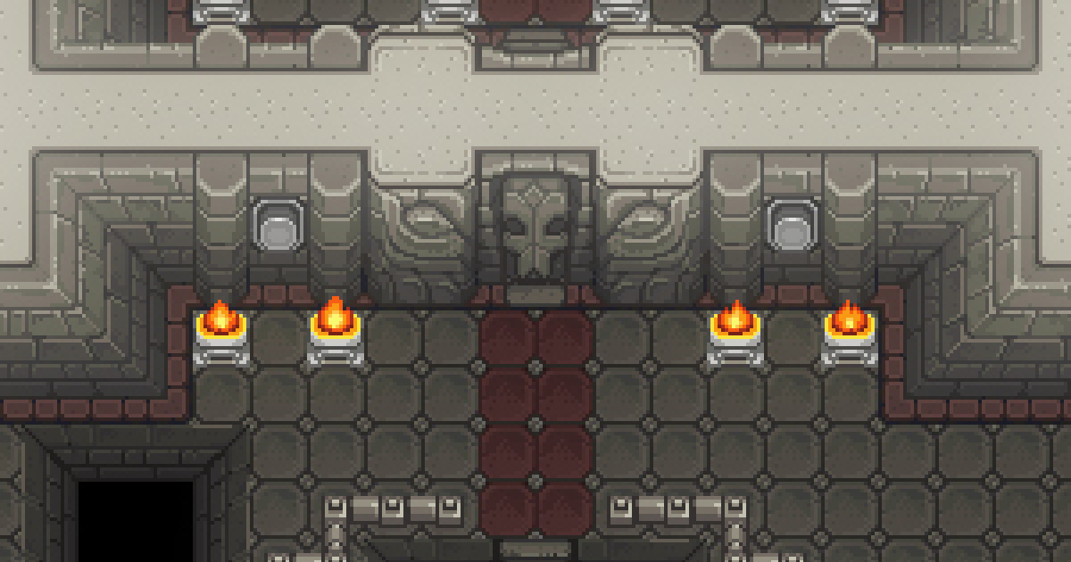 Top Down Pixel Dungeon Level 01 | 2D Environments | Unity Asset Store