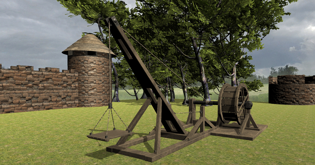 Wooden crane 02 | 3D Props | Unity Asset Store