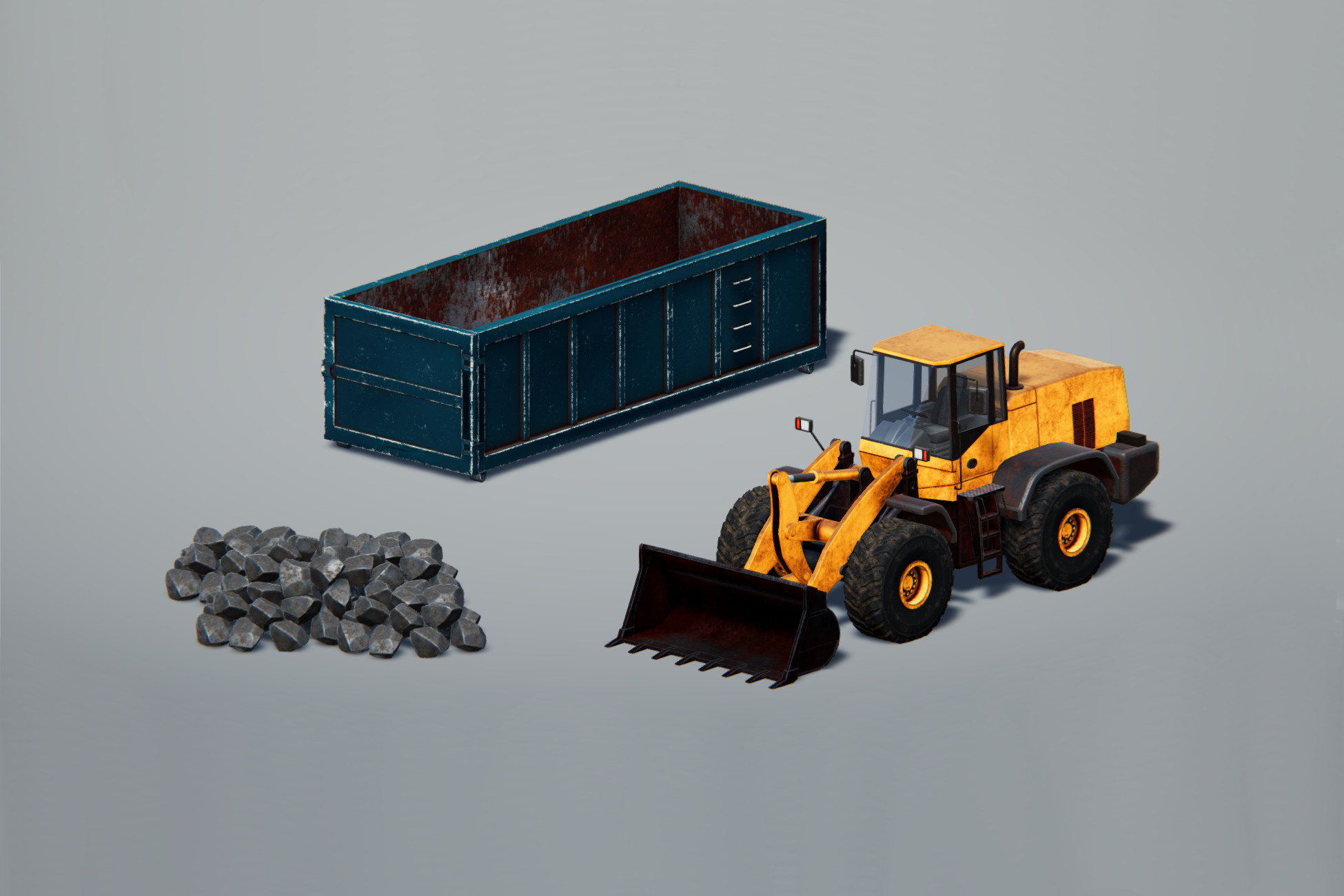 Wheel Loader Controller - HEAVY MACHINERY | Systems | Unity Asset Store