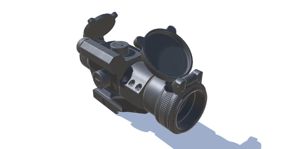 Tactical Prism Scope | 3D Guns | Unity Asset Store