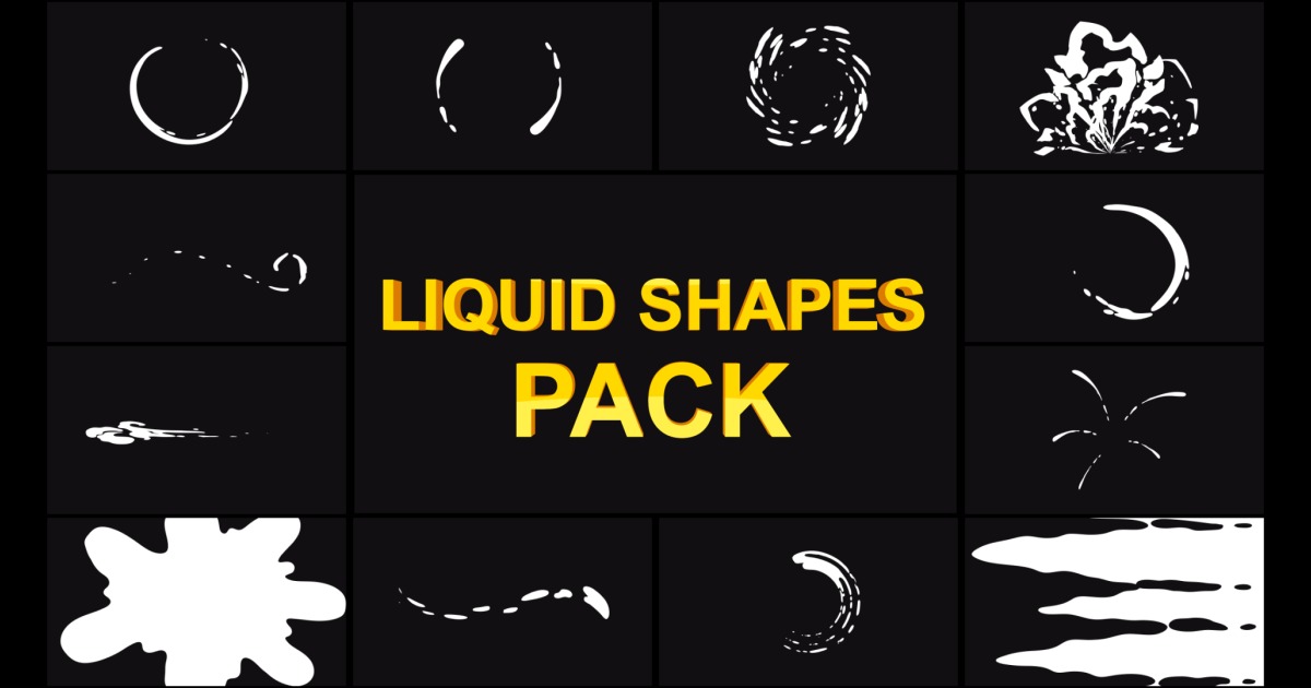 2D Liquid Shapes Pack | VFX | Unity Asset Store