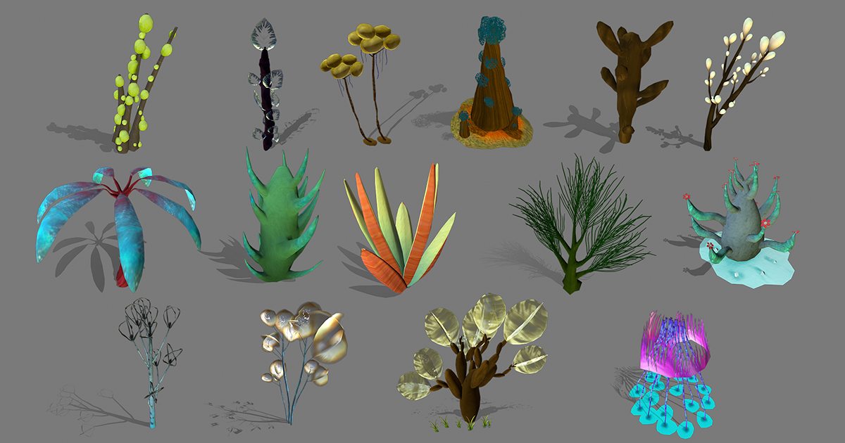 Cartoon Seaweed 2 | 3D Fantasy | Unity Asset Store