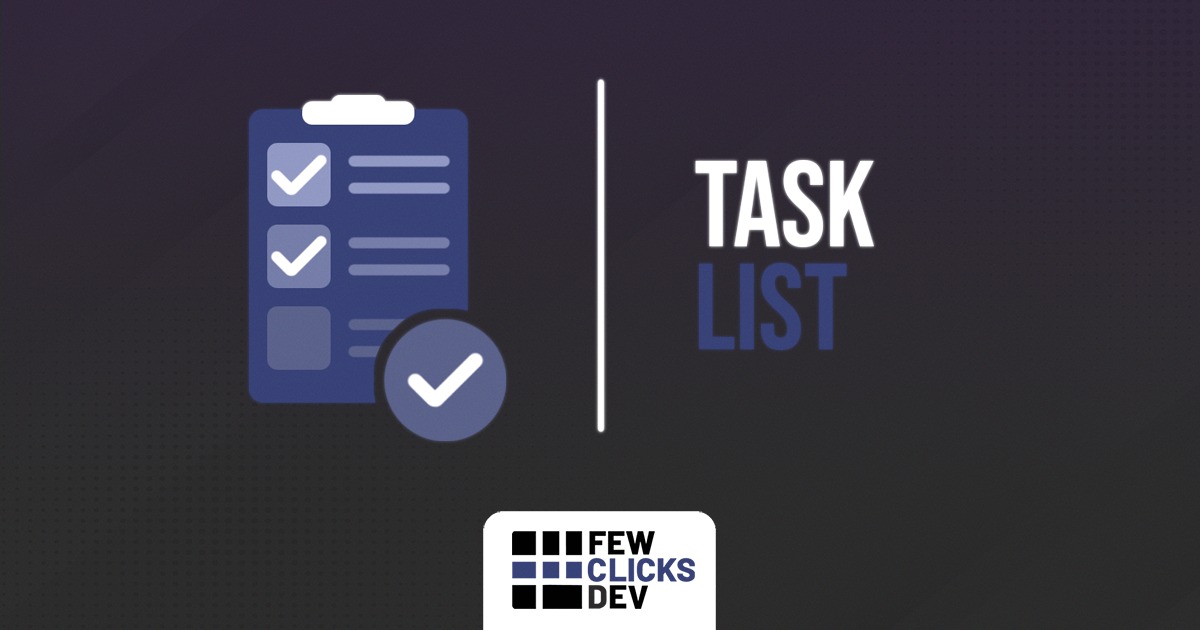 Task List | Utilities Tools | Unity Asset Store