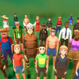 Characters_LowPoly Style
