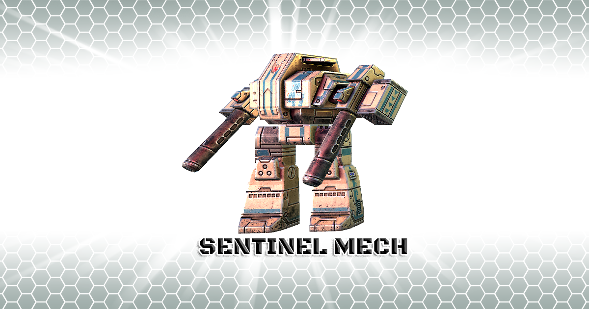 Sentinel Mech Robot | 3D 로봇 | Unity Asset Store