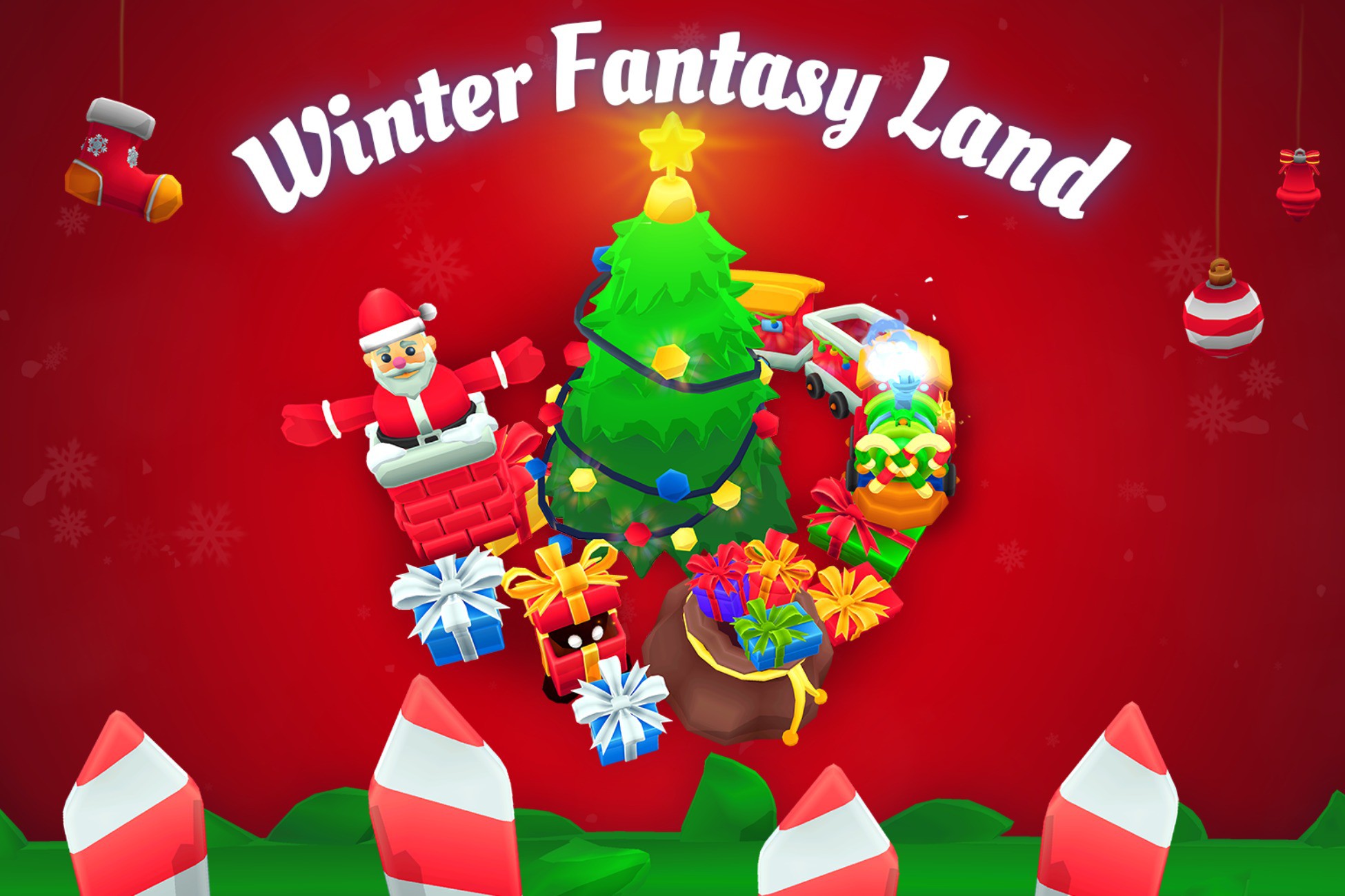 Winter Fantasy Land ⛄ Mobile Christmas Kit | 3D 주변환경 | Unity Asset Store