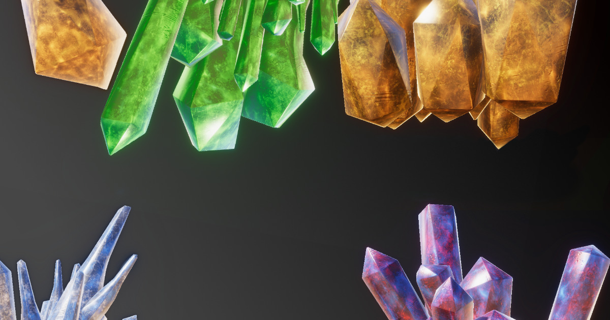 Crystal Dreamscape | 3D Fantasy | Unity Asset Store