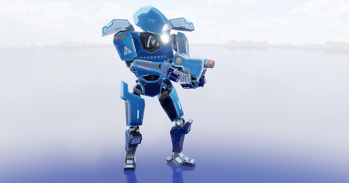 Sci-fi Assault Bot | 3D Robots | Unity Asset Store