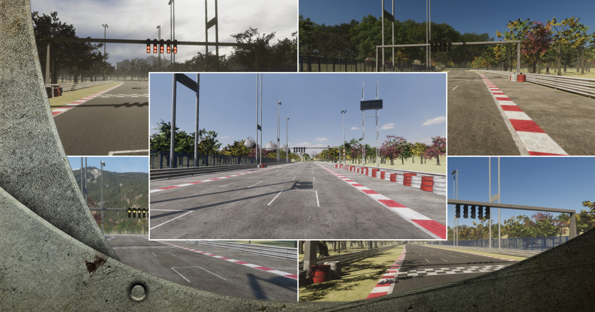 Formula 1 Racing Tracks HQ | 3D Roadways | Unity Asset Store