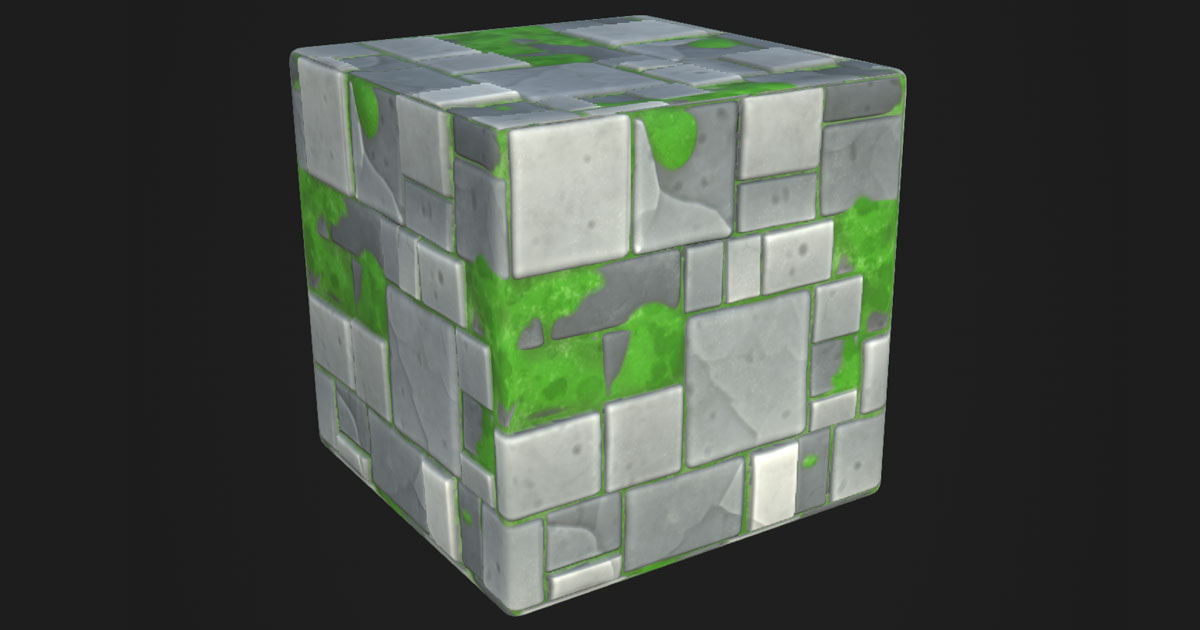 Stylized Stone Wall 01 | Substances | Unity Asset Store