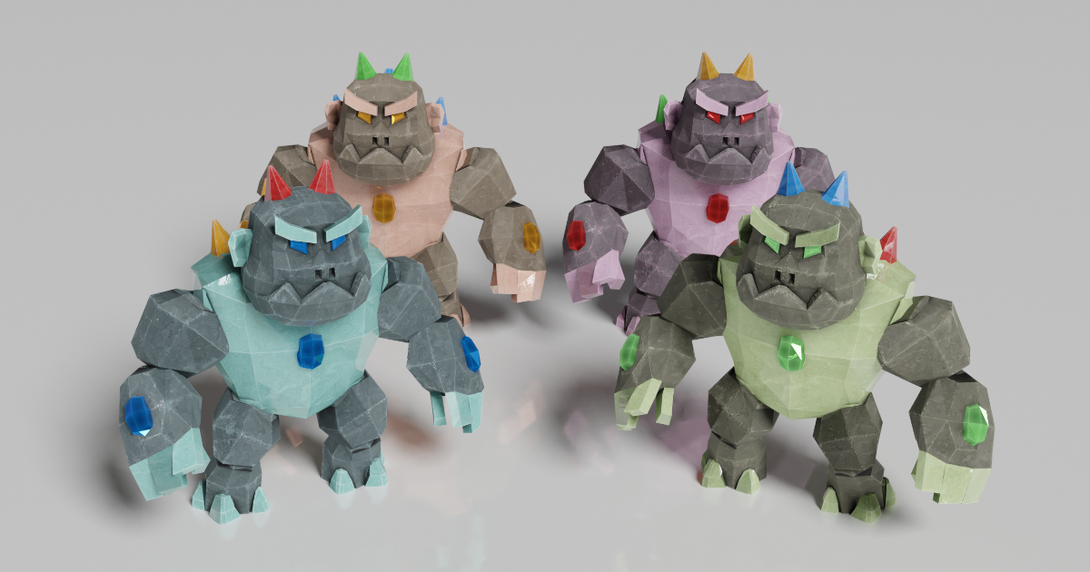 Golem Warrior | Characters | Unity Asset Store