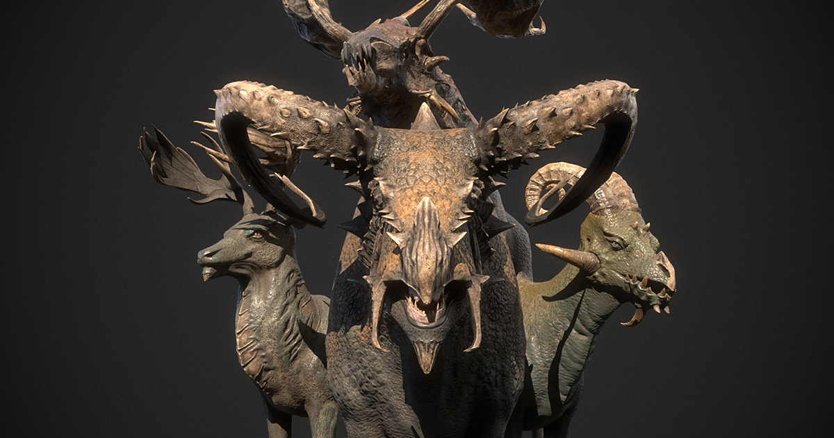 Dragon Beast Pack | 3D Creatures | Unity Asset Store